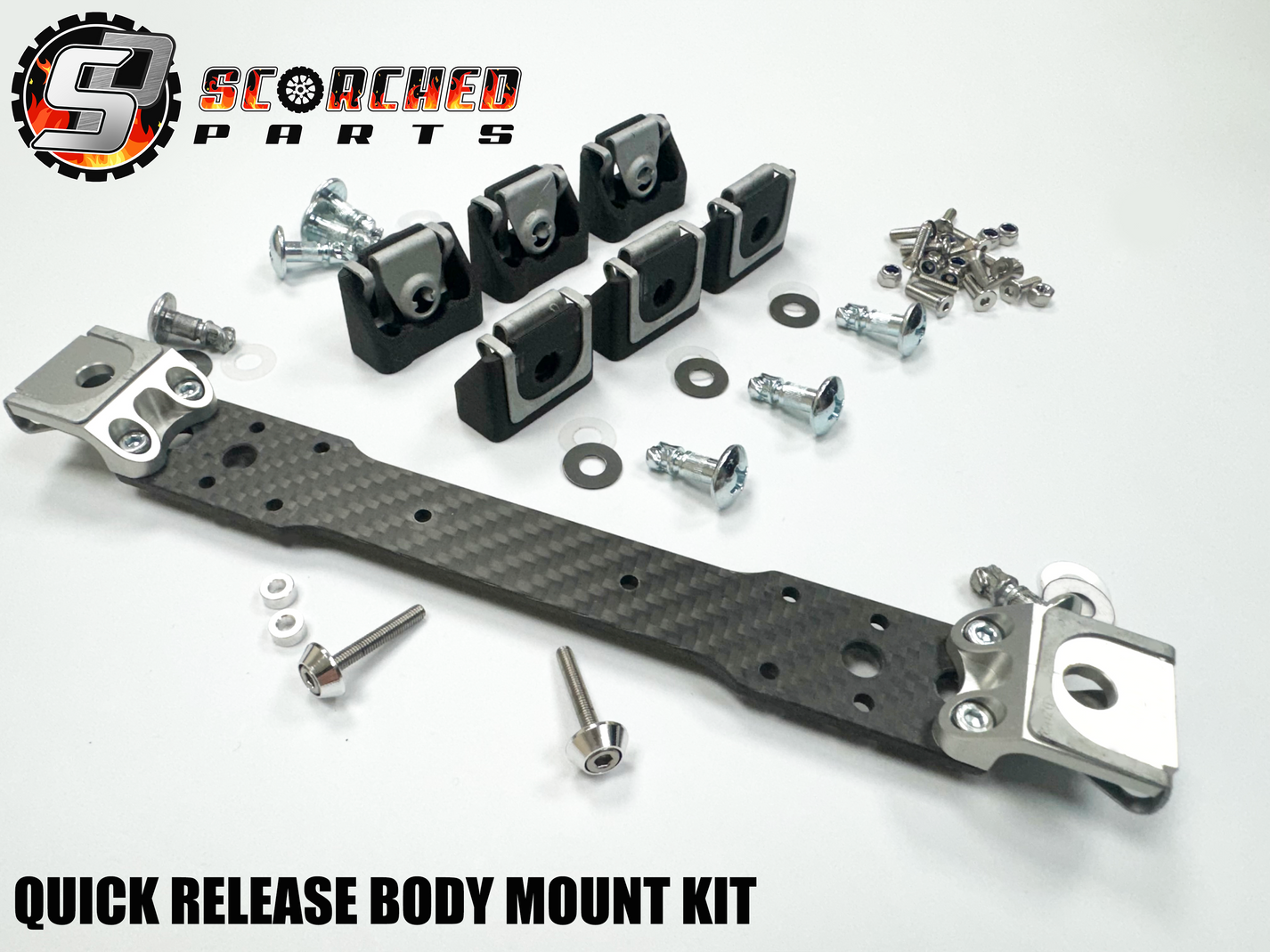Body Mount Quick Release Full Kit – Scorched Parts RC