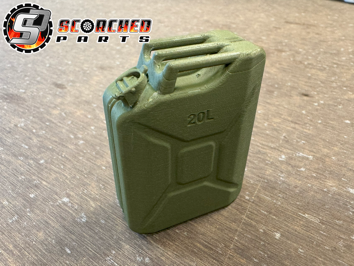 Crawler Scale Jerry Can / gas can – Scorched Parts RC