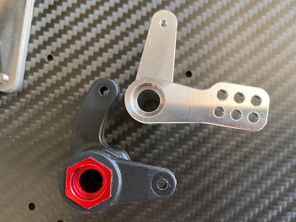 Pair Billet Bell Crank Arms / Servo saver delete - for Arrma 1/7 and 1 ...