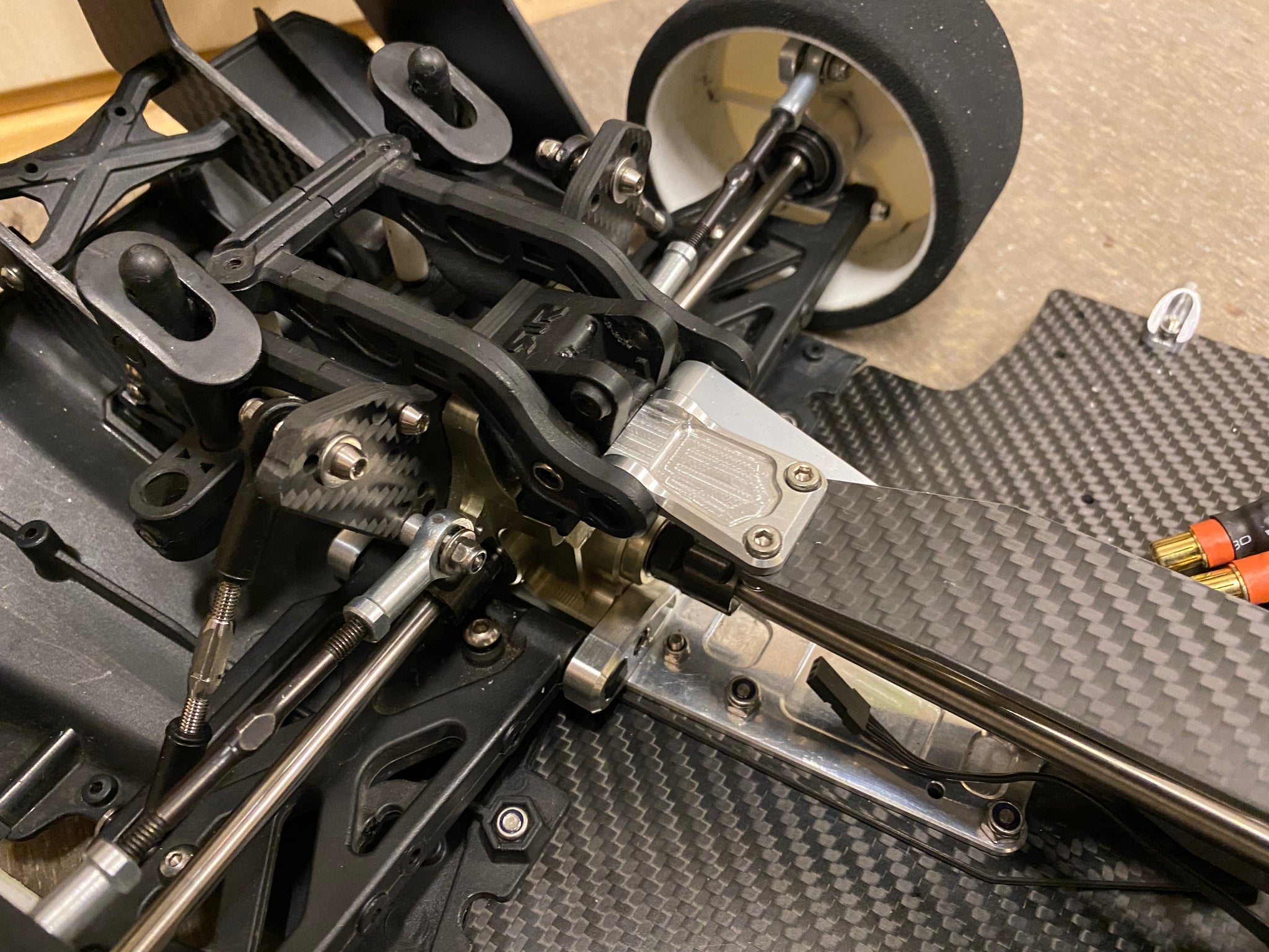 Carbon Fibre Centre Torsion Brace / Top Deck - Arrma Infraction / Felo ...
